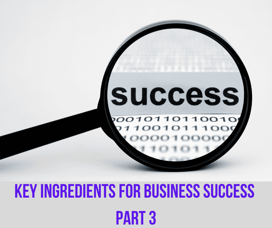 Sheridans - The Key Ingredients for Business Success (Part 3)
